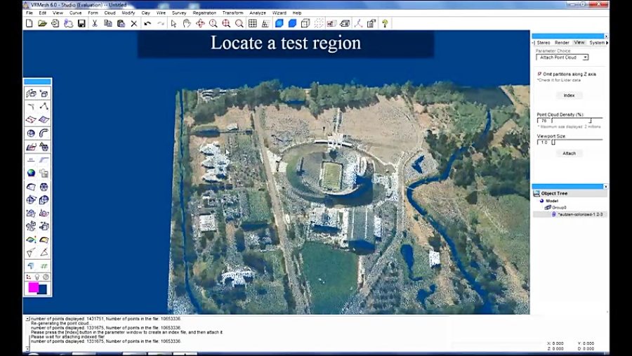 Lidar Point Cloud Classification in VRMesh Survey
