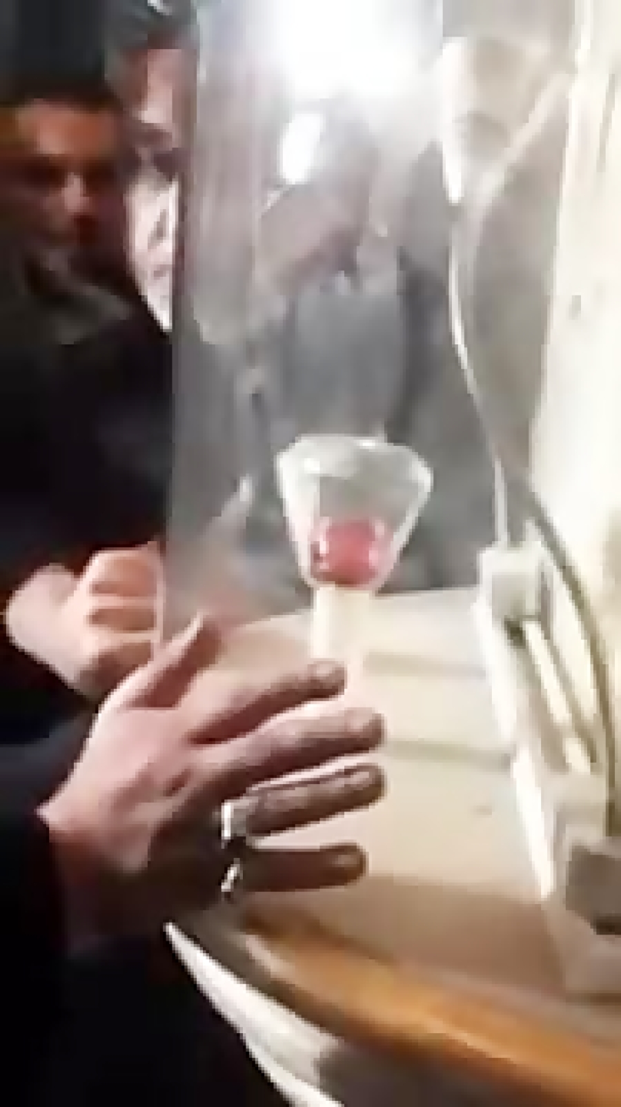 Imam Hussein's torbat Converting to Blood in Karbala