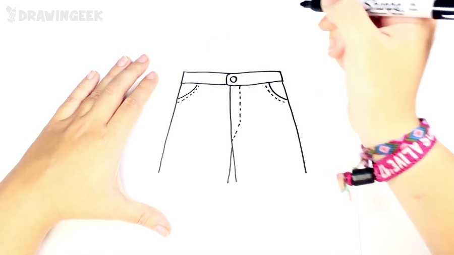 How to draw a Shorts Step by Step | Shorts Drawing Lesson