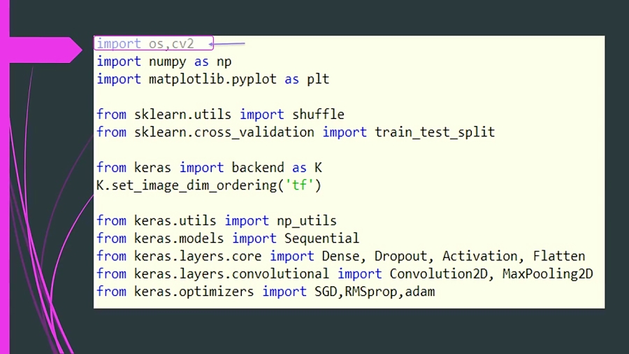Tutorial on CNN implementation for own data set in keras(TF