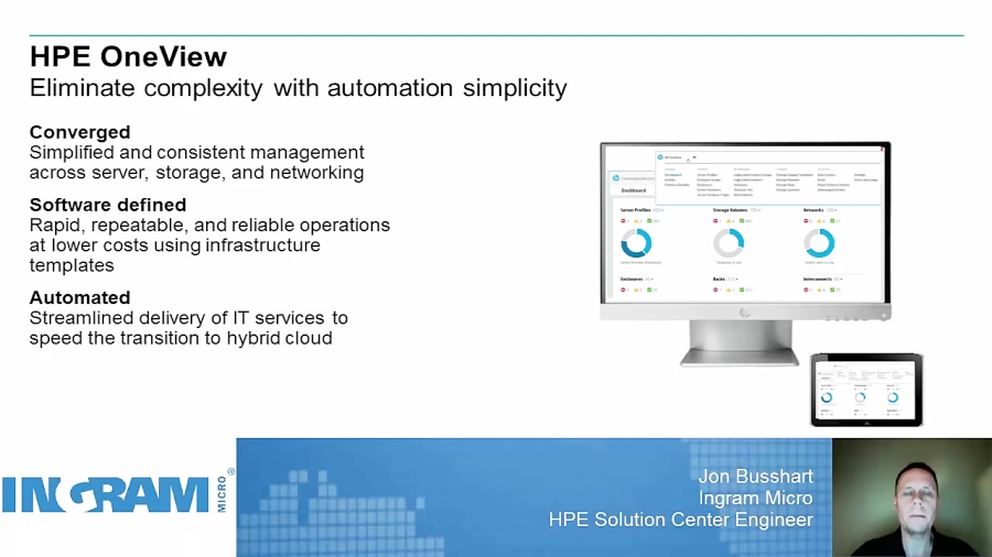 OneView: Overview and Server Profiles