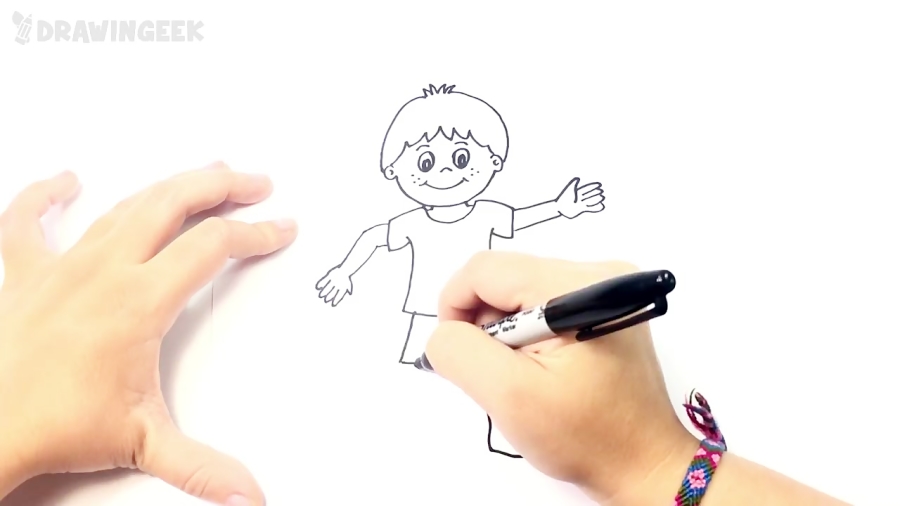 How to draw a Boy | Boy Drawing Lesson Step by Step