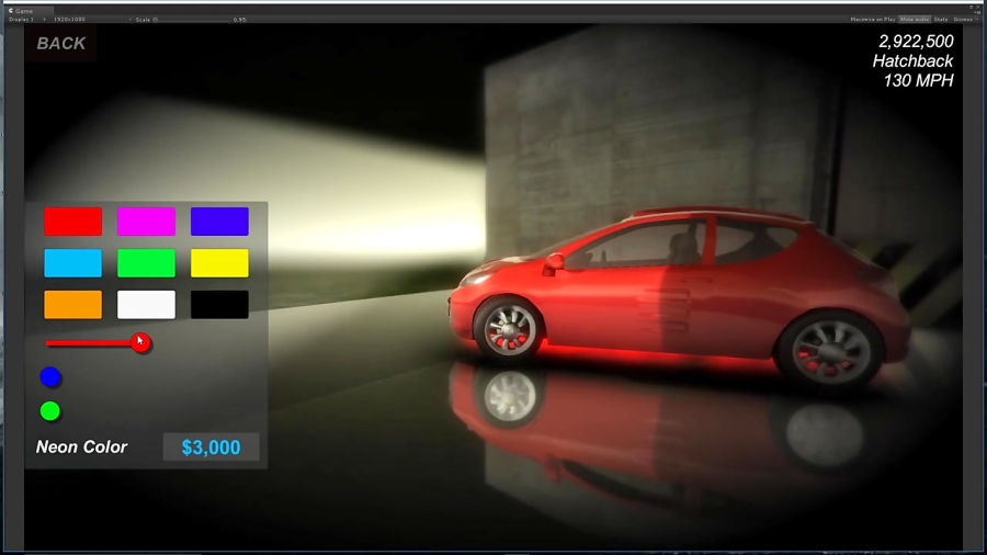 Game-play Demo Unity Racing Game Template v1.069