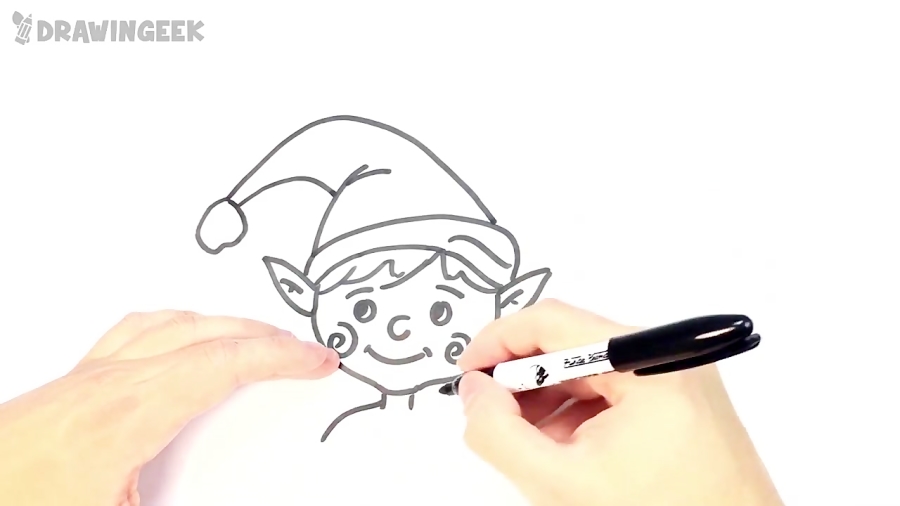 How to draw an Elfe | Elfe Easy Draw Tutorial