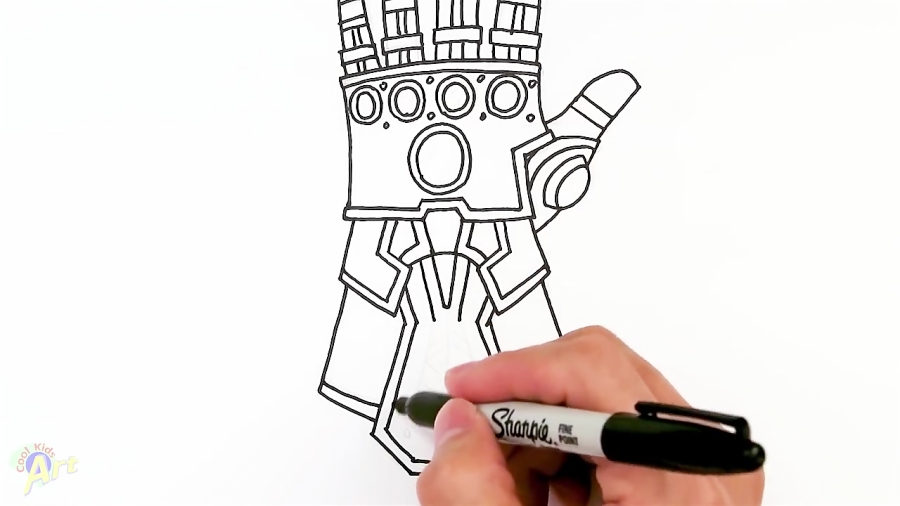 How to Draw the Infinity Gauntlet