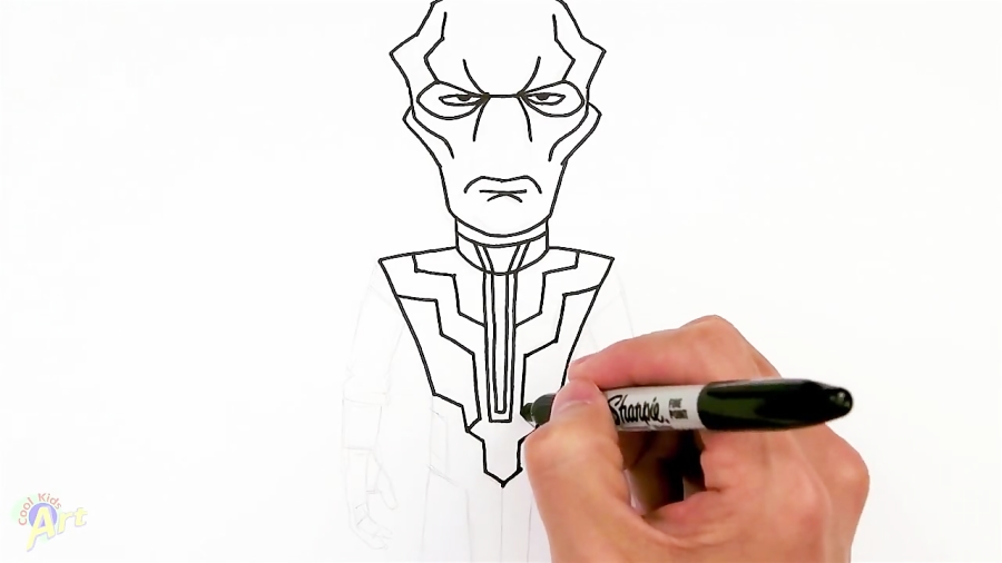 How to Draw Ebony Maw | Avengers Infinity War