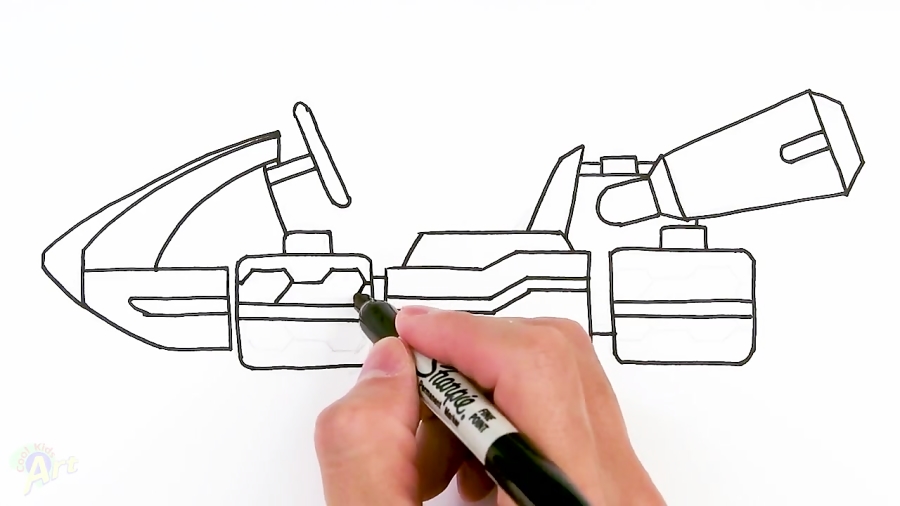 How to Draw Mario Kart Racer