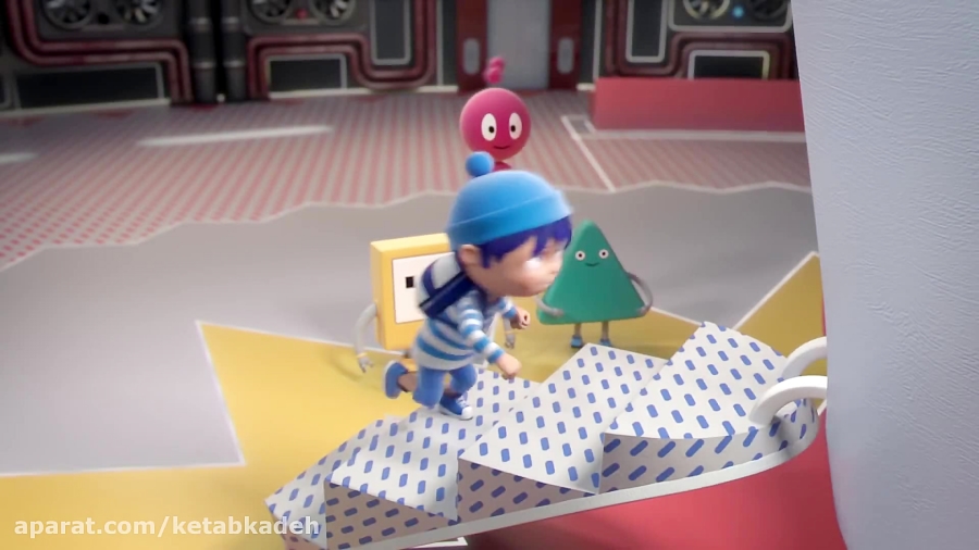 کارتون آموزش زبان انگلیسی CBeebies Messy Goes to OKIDO