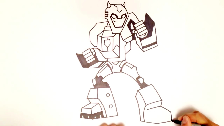 How to Draw Bumblebee | Transformers