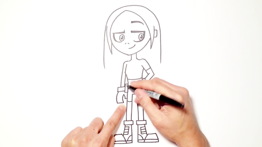 How to Draw Terra | Teen Titans GO