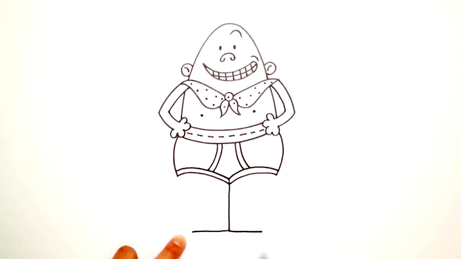 How to Draw Captain Underpants | Drawing Lesson