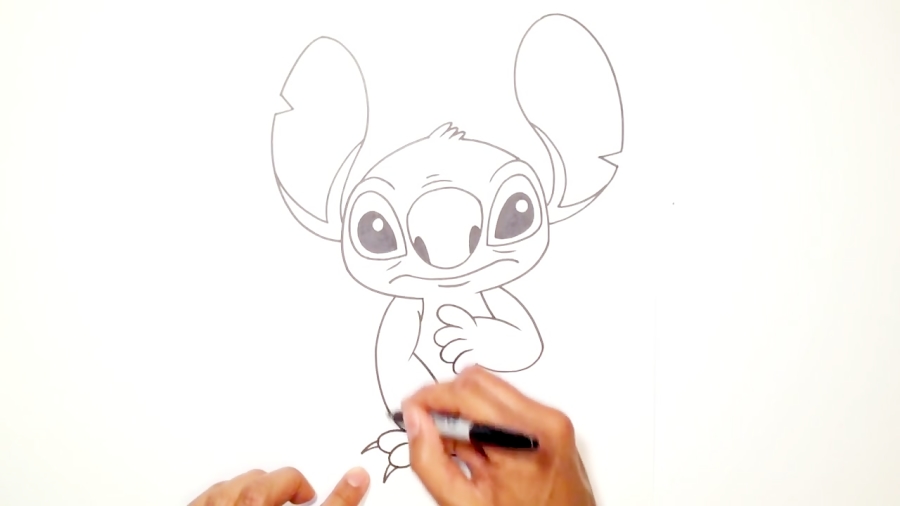 How to Draw Stitch | Lilo and Stitch