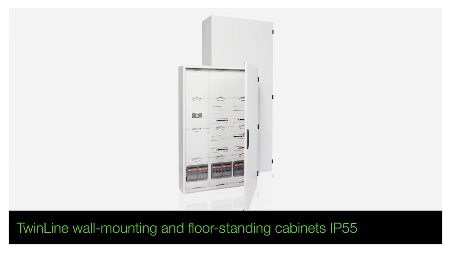 TwinLine Wall-mounting and floor-standing cabinets: Innovations 2014