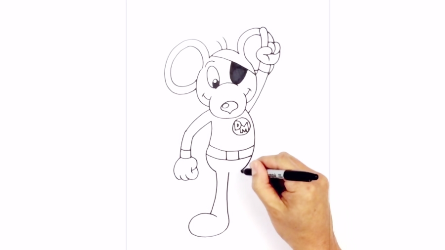 How to Draw Danger Mouse | Drawing Lesson