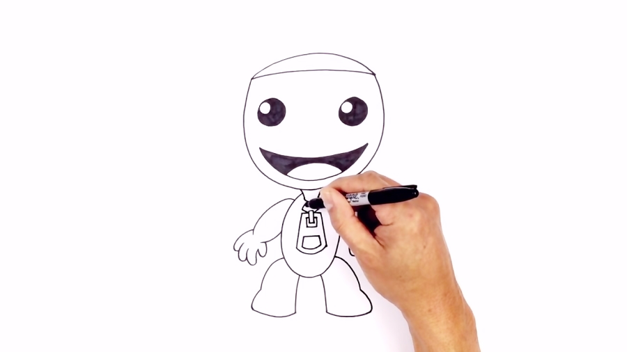 How to Draw Sackboy | Little Big Planet