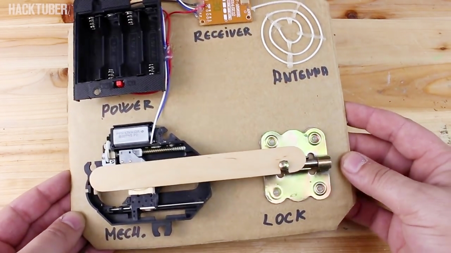 How To Make Wireless Door Lock at Home
