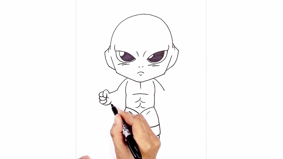 How to Draw Jiren | Dragon Ball Super (Step by Step Drawing Tutorial)