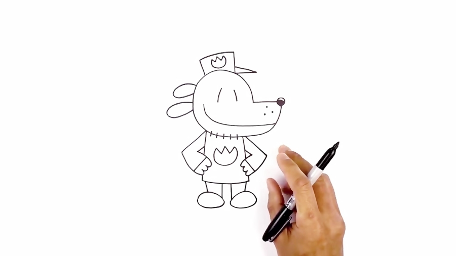 How to Draw Dogman | Art Tutorial