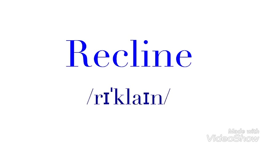 504 Essential Words with movie - Lesson 2 - Recline meaning