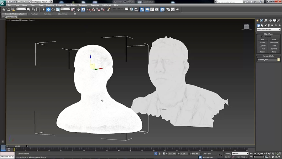 Scan Data and Retopology Project overview