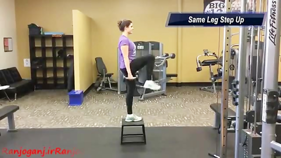 آموزش انواع مختلف حرکات استپ آپ