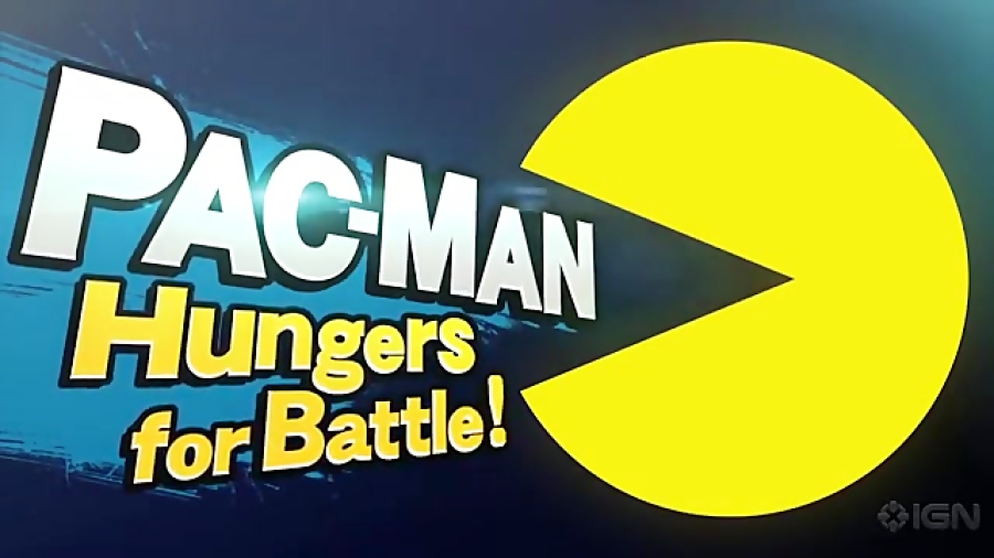 Smash Bros: Pac-Man Debut Trailer | E3 2014