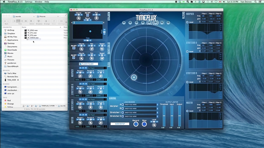 SoundMorph - TimeFlux Tutorial