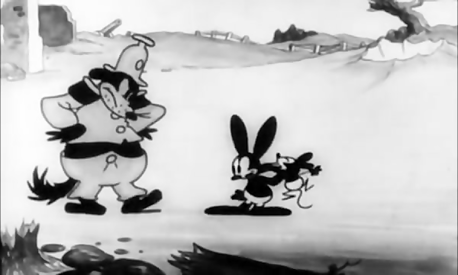 Oswald the Lucky Rabbit - Great Guns !1927