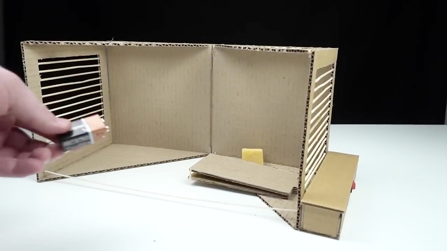 Simple Rat Trap Machine from Cardboard How To Install Rat Trap Technology