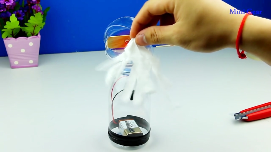 Mini Toy Fan DIY - Simple and Easy