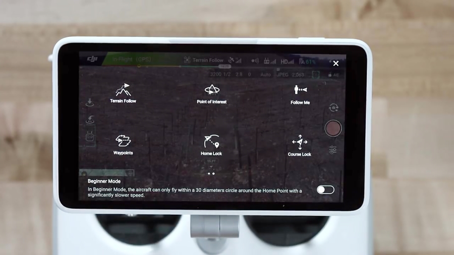 آموزش Terrain Follow در فانتوم 4 پرو