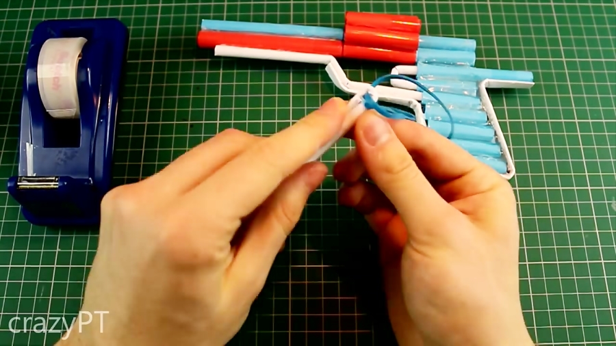 How to Make a Paper Revolver that Shoots - Pistol With Trigger