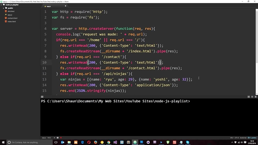 Node JS Tutorial for Beginners #20 - The Node Package Manager