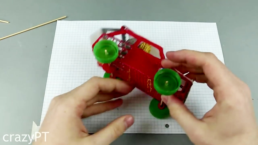 How to Make a Car - Powered Car - 3D Pen