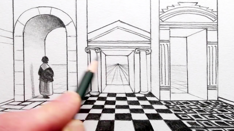 How to Draw Arches in Perspective: Draw Architecture