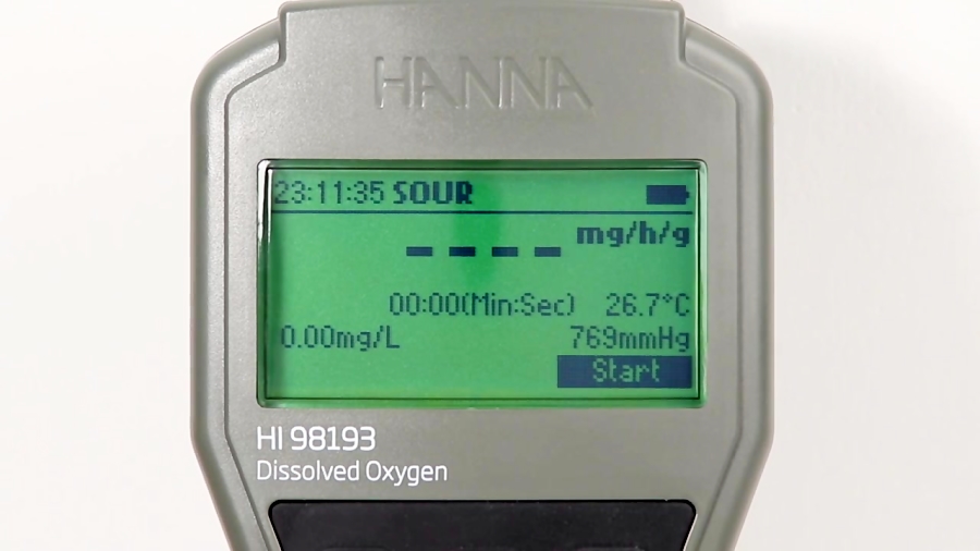 اکسیژن متر محلول و BOD متر HANNA HI98193 (( اندازه گیری و ابزاردقیق ...