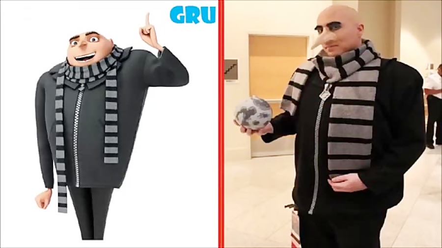 شخصیت های کارتونی به شکل آدم