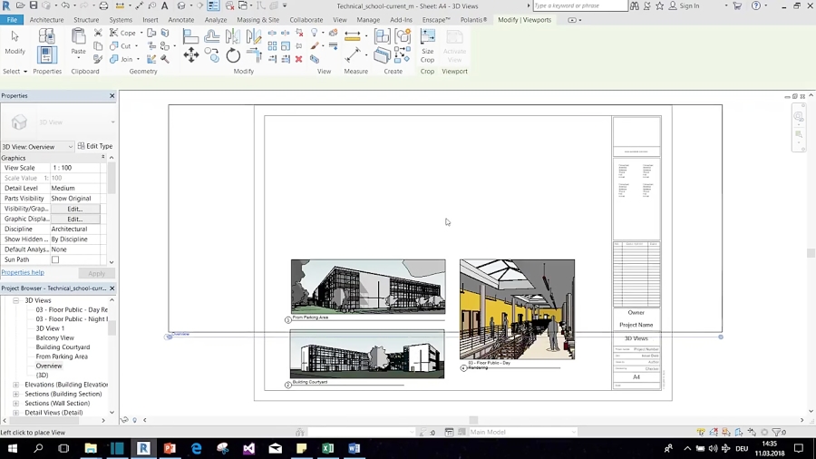 Revit - How to lock 3D view