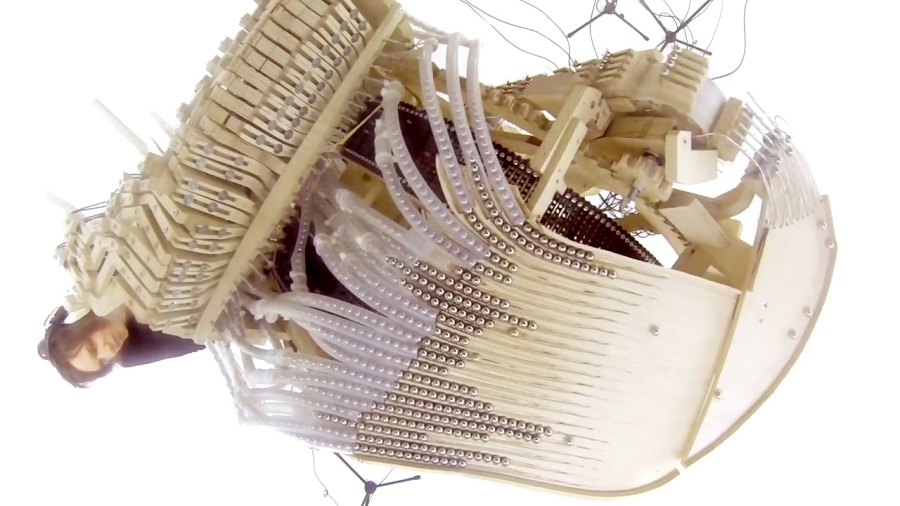 Wintergatan - Marble Machine (music instrument using 2000 marbles)