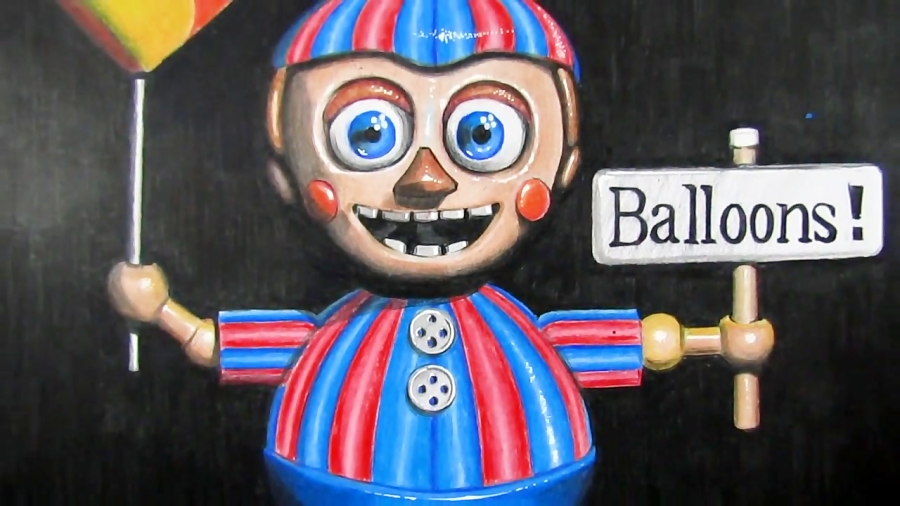 How to Draw Balloon Boy from FNAF | Long Version