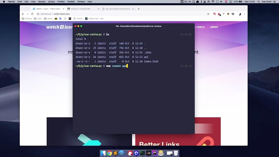 Creating Vue, Vuex and October CMS App - 02 - Vue Setup