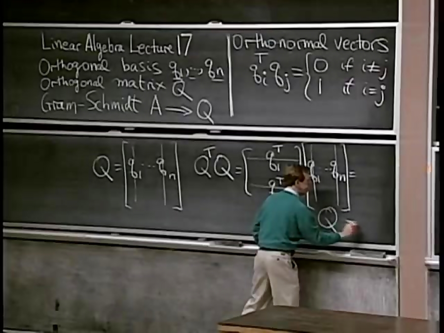 Lec 17 | MIT 18.06 Linear Algebra, Spring 2005