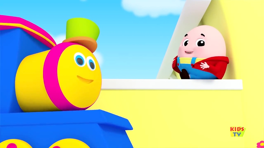 Bob The Train | Humpty Dumpty Sat On A Wall | Nursery Rhymes | S2-E17
