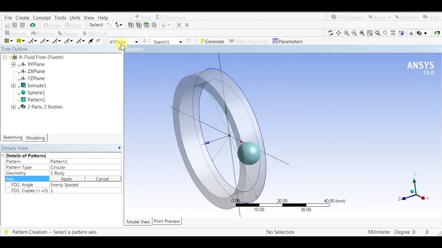 ANSYS Fluent Tutorial: Flow and Heat Transfer in a Dimpled Pipe
