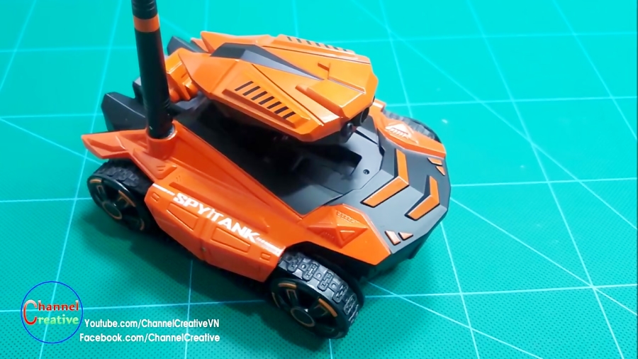 Unboxing FPV Mini Tank RC Phone Controlled