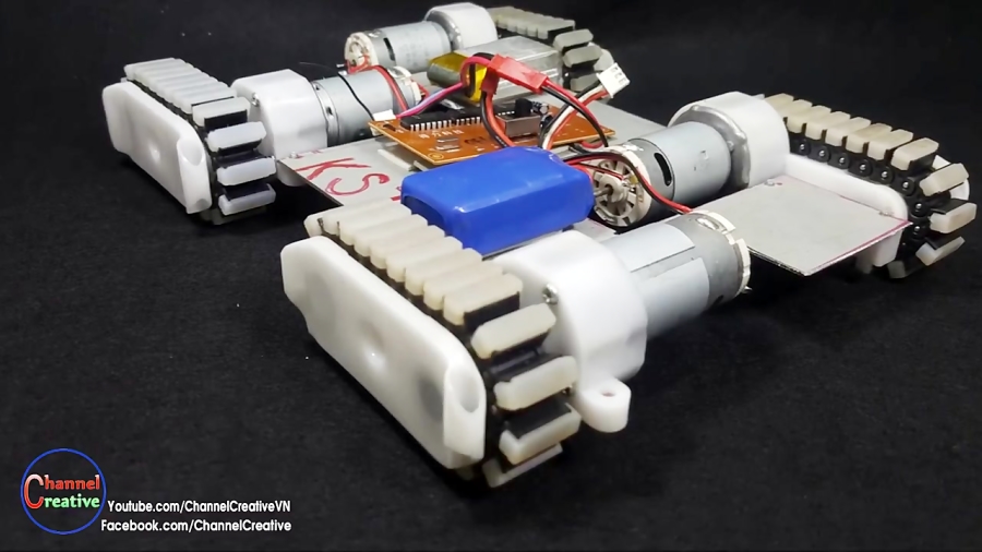 How to make a Mini Powerful RC Tank