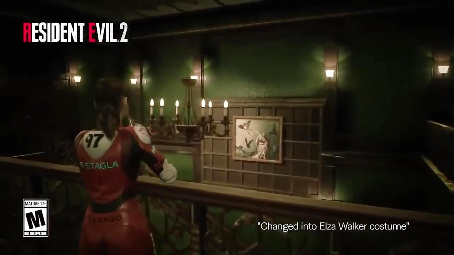 Resident Evil 2 remake - Elza Walker costume gameplay (short preview)