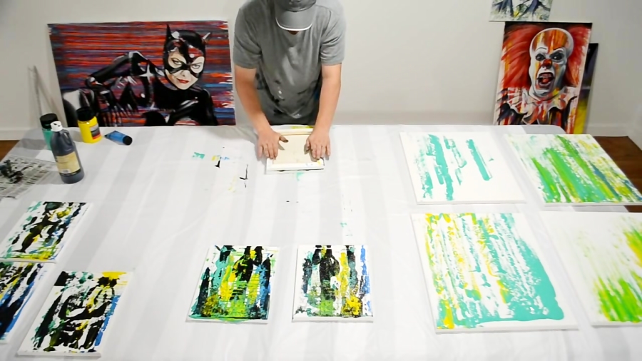 How to Create Abstract Painting Backgrounds - Part 2