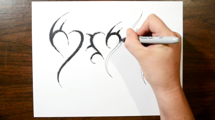 3 Easy Ways to Draw Hearts and Create a Design