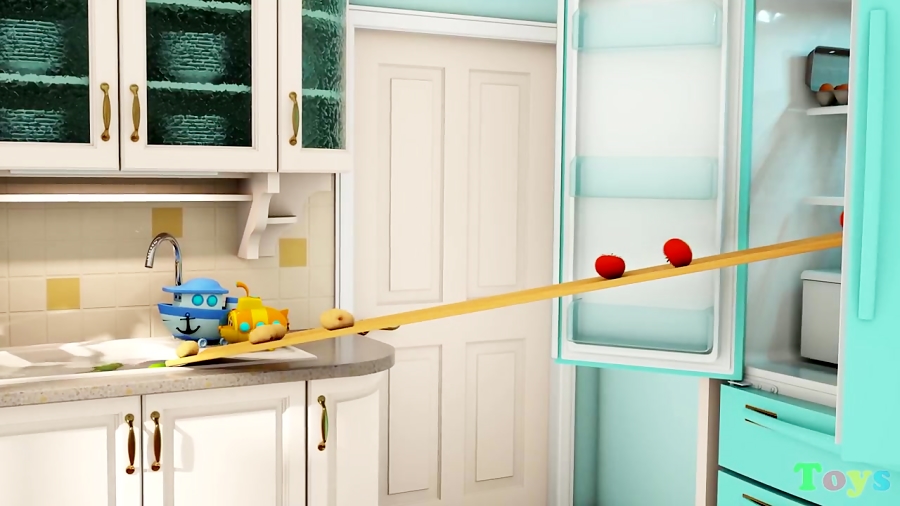 Learn to Count with Max the Glow Train and his Team